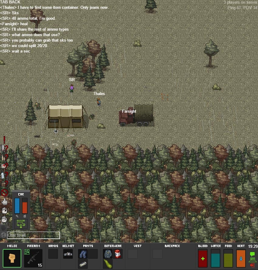 MINIDAYZ gets Multiplayer with version 1.0.0 - Saving Content