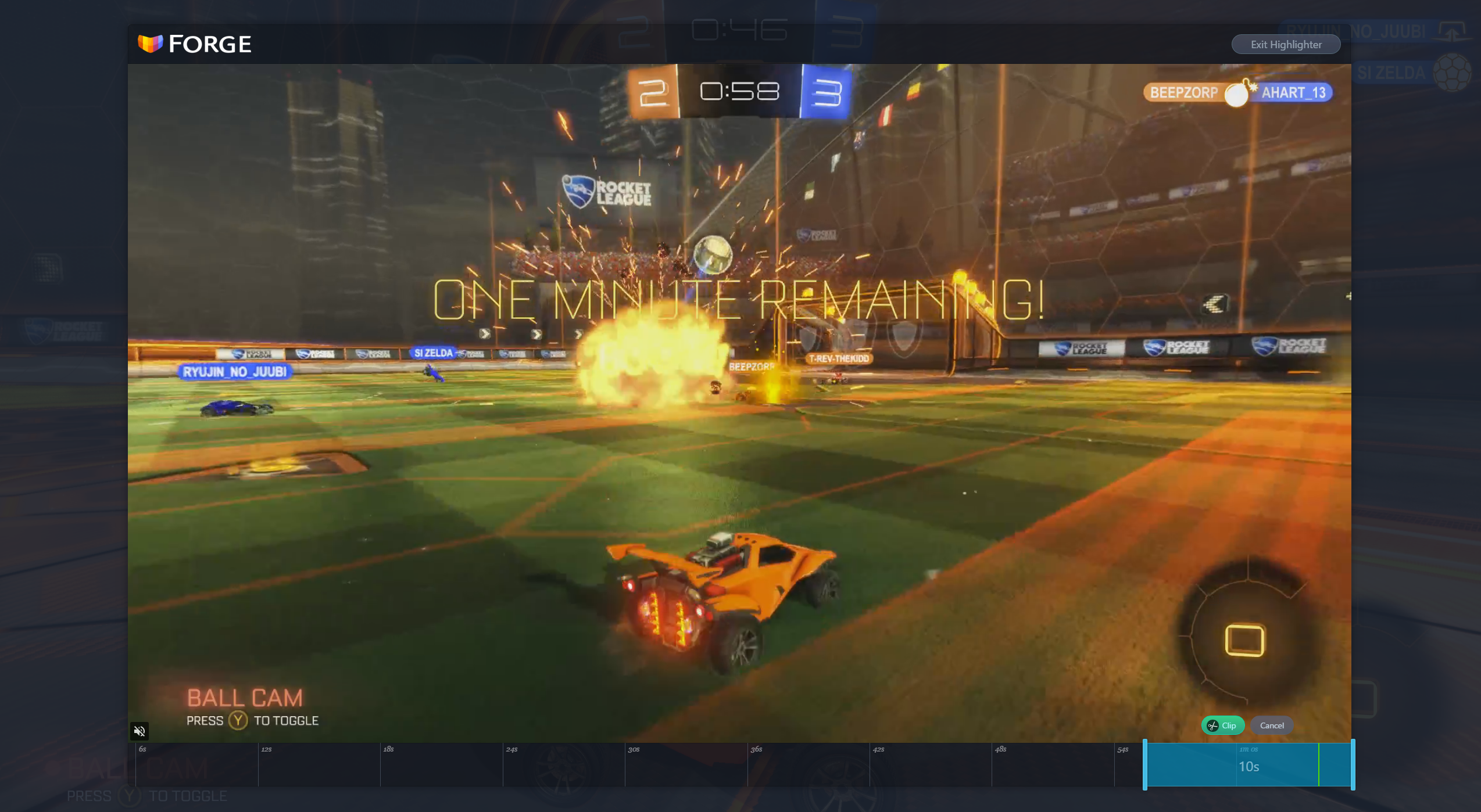 Forge app on PC lets you record and share your gameplay moments easily ...