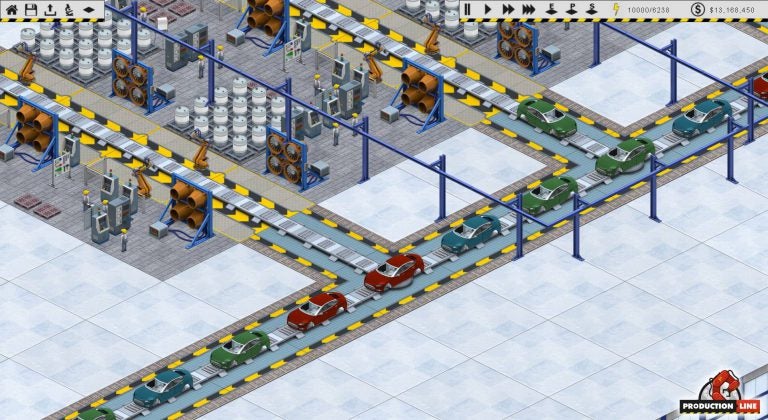 Production Line announced by Positech Games is a game about efficiency ...