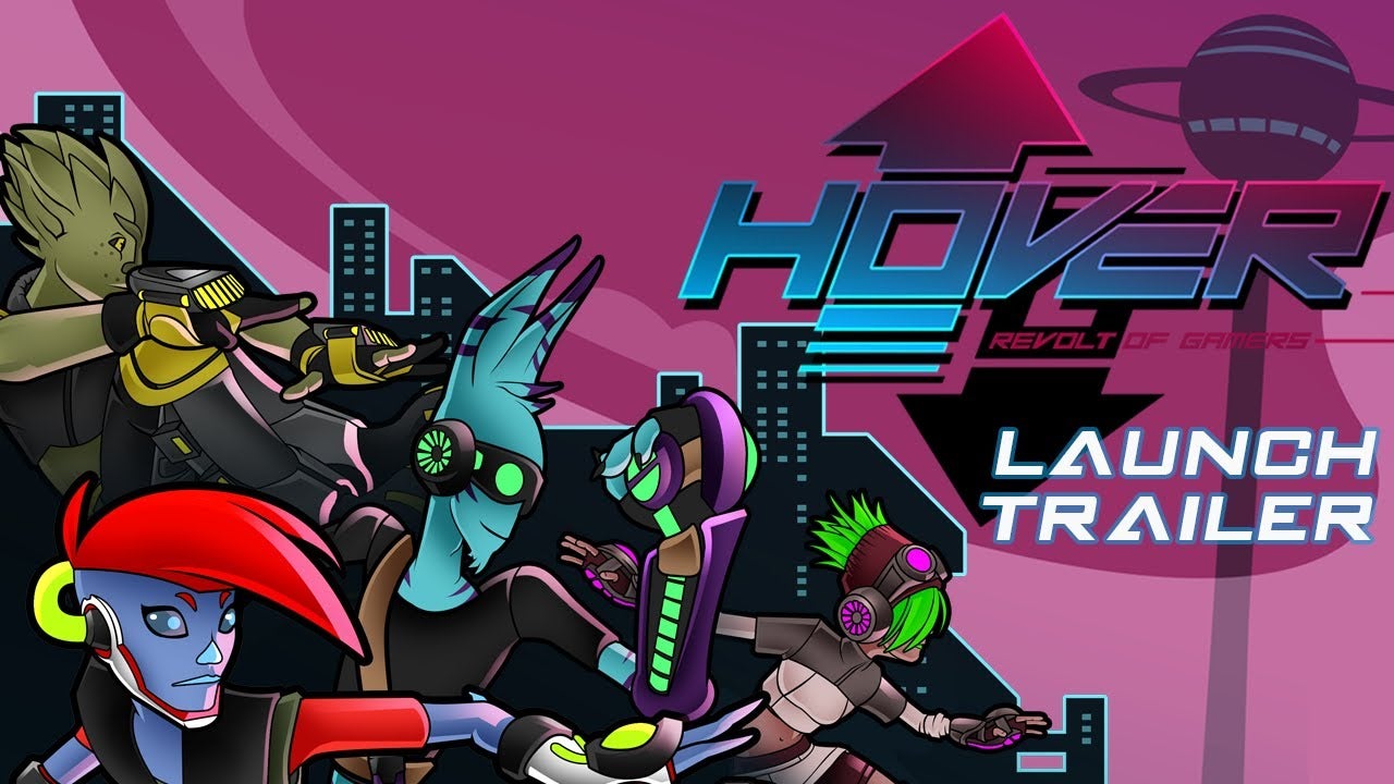 Hover: Revolt of Gamers, a Jet Set Radio-like has come to Steam Early ...