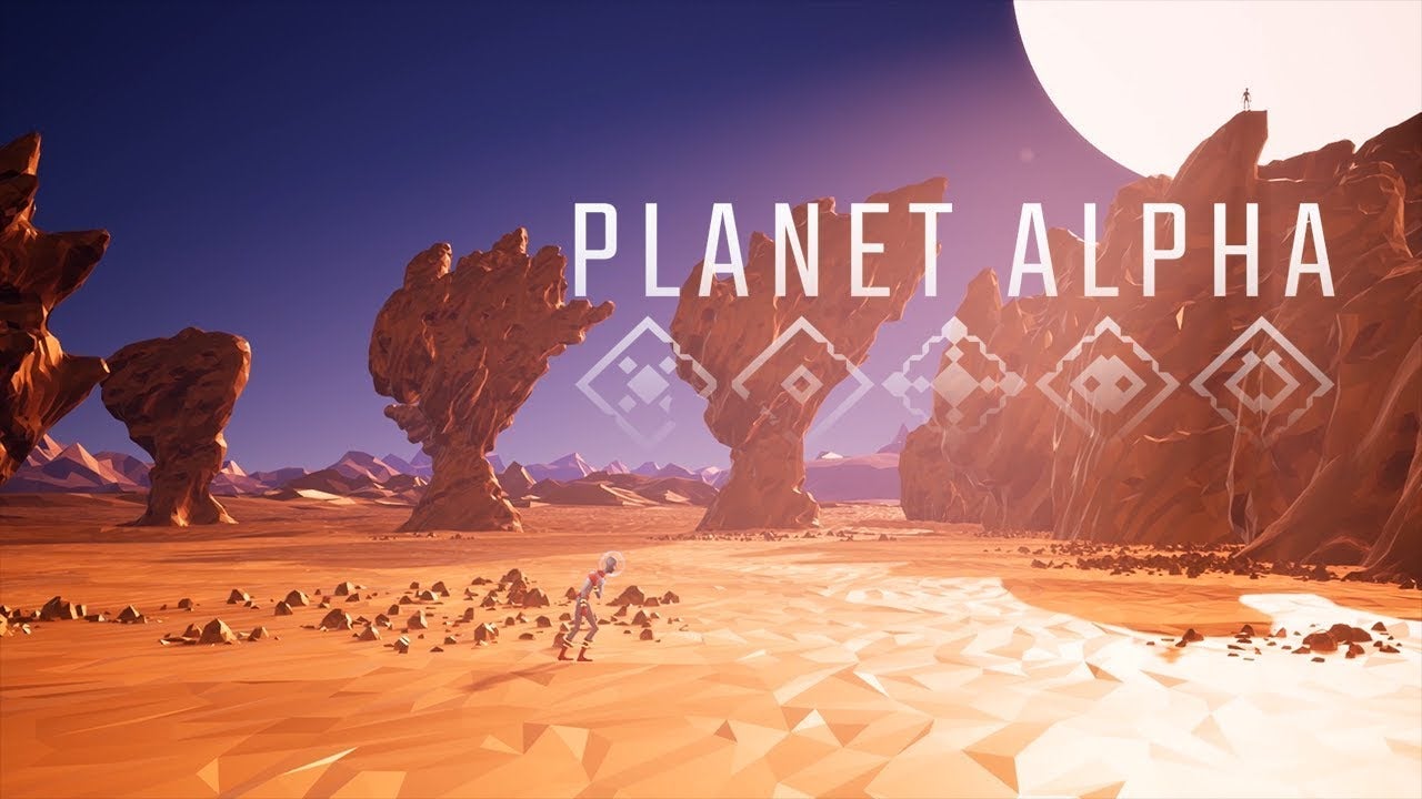 PLANET ALPHA, the atmospheric and gorgeous sci-fi platformer is out now ...