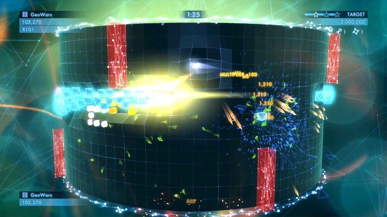 Geometry Wars 3: Dimensions will become Evolved after free update ...