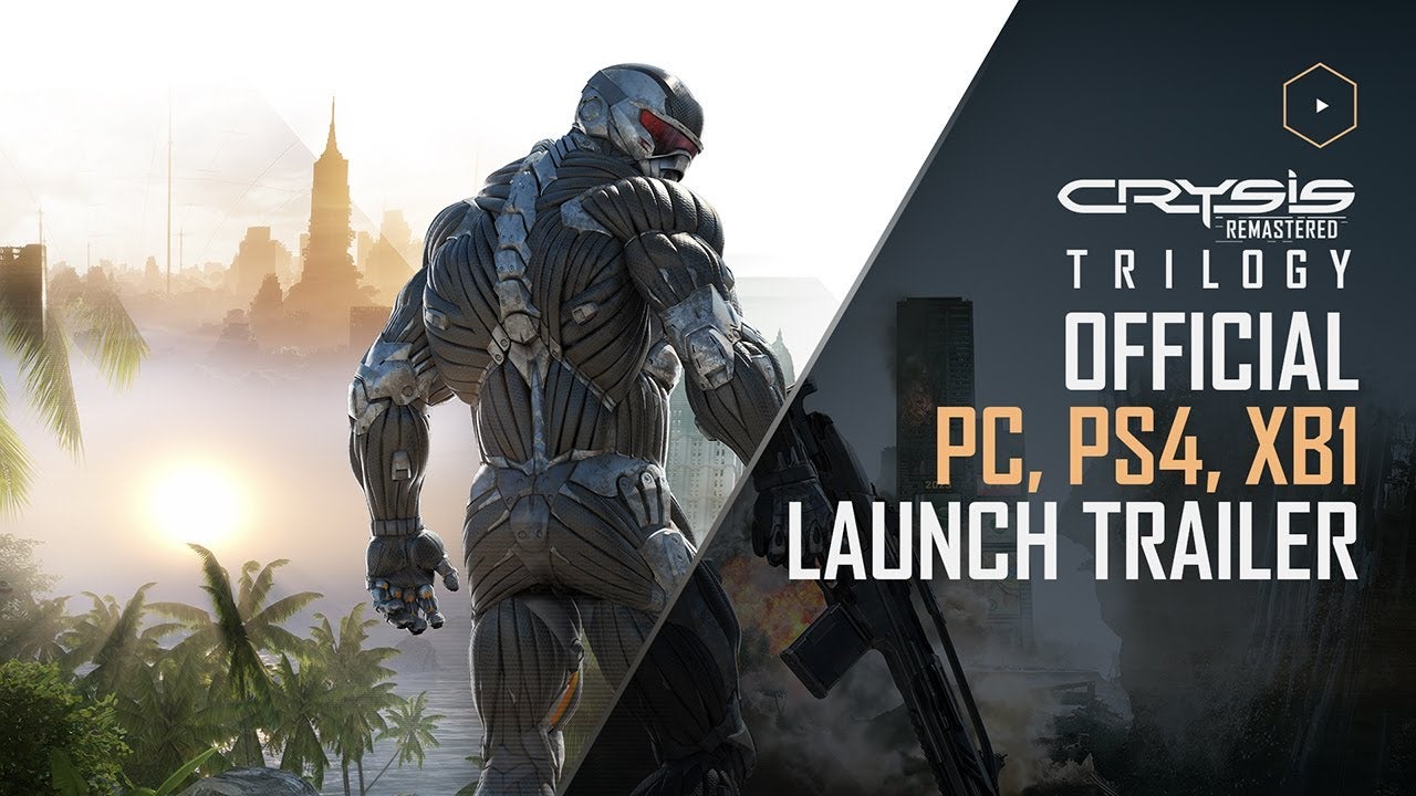 Crysis Remastered Trilogy, the complete collection is out now on PC ...