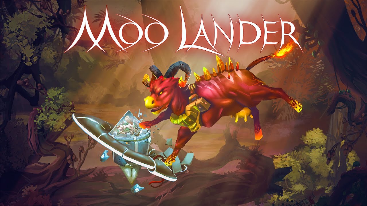 Moo Lander, the "World's First Mootroidvania" is now available on GOG with launch discount ...