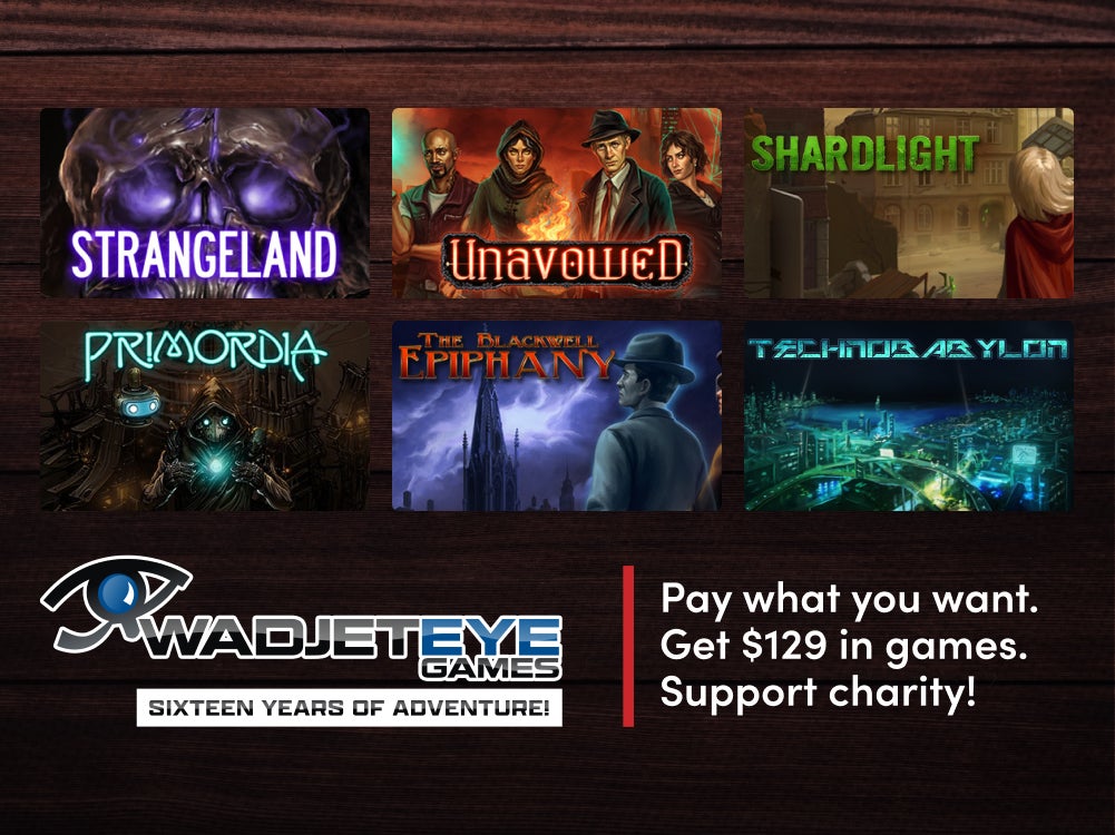 Get 13 games for $10 from Wadjet Eye Games in the "Sixteen Years of ...