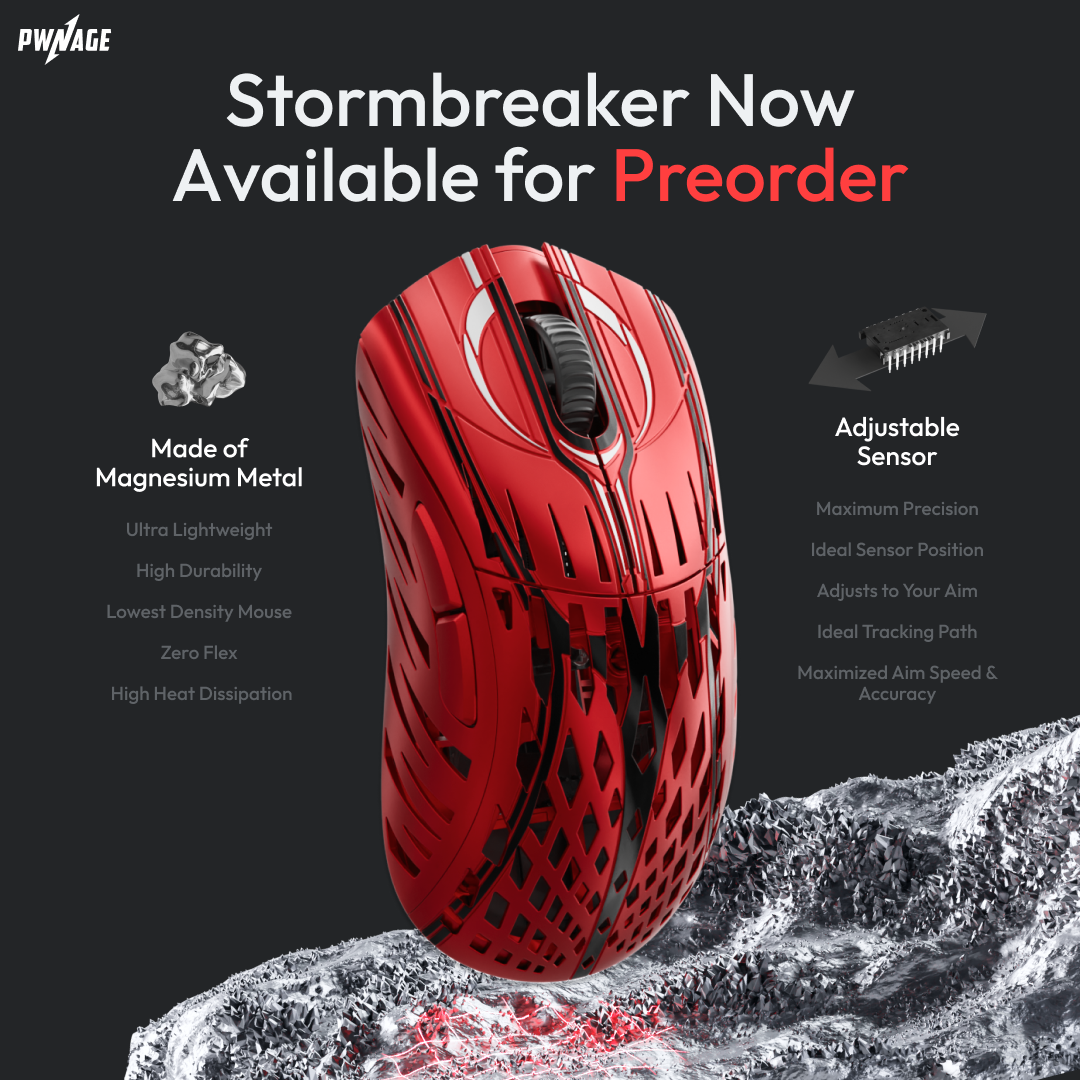 Pwnage announces Stormbreaker, the ultra-lightweight magnesium alloy ...