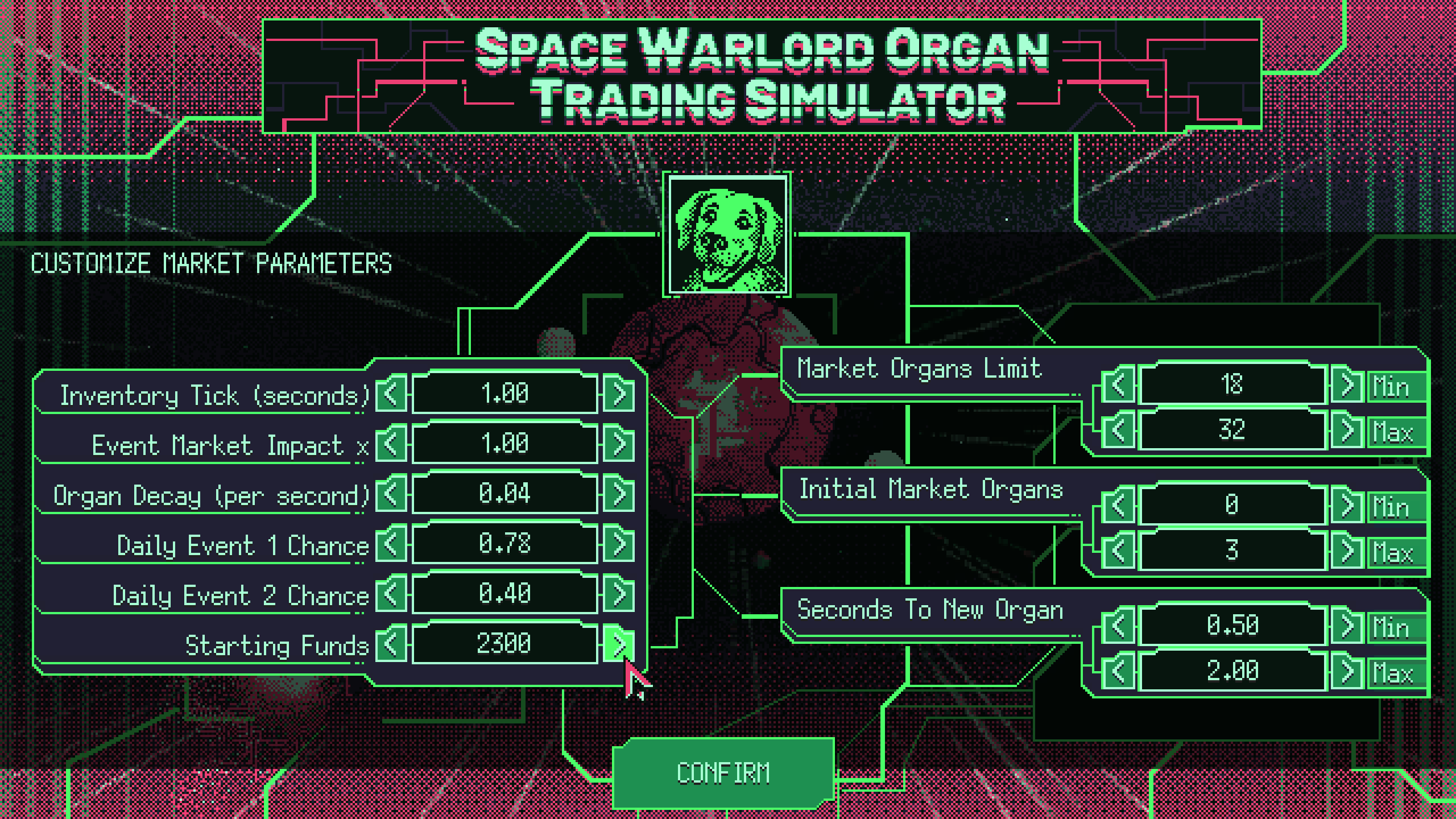 Omega Update for Space Warlord Organ Trading Simulator adds new ending, quests, collaborations ...