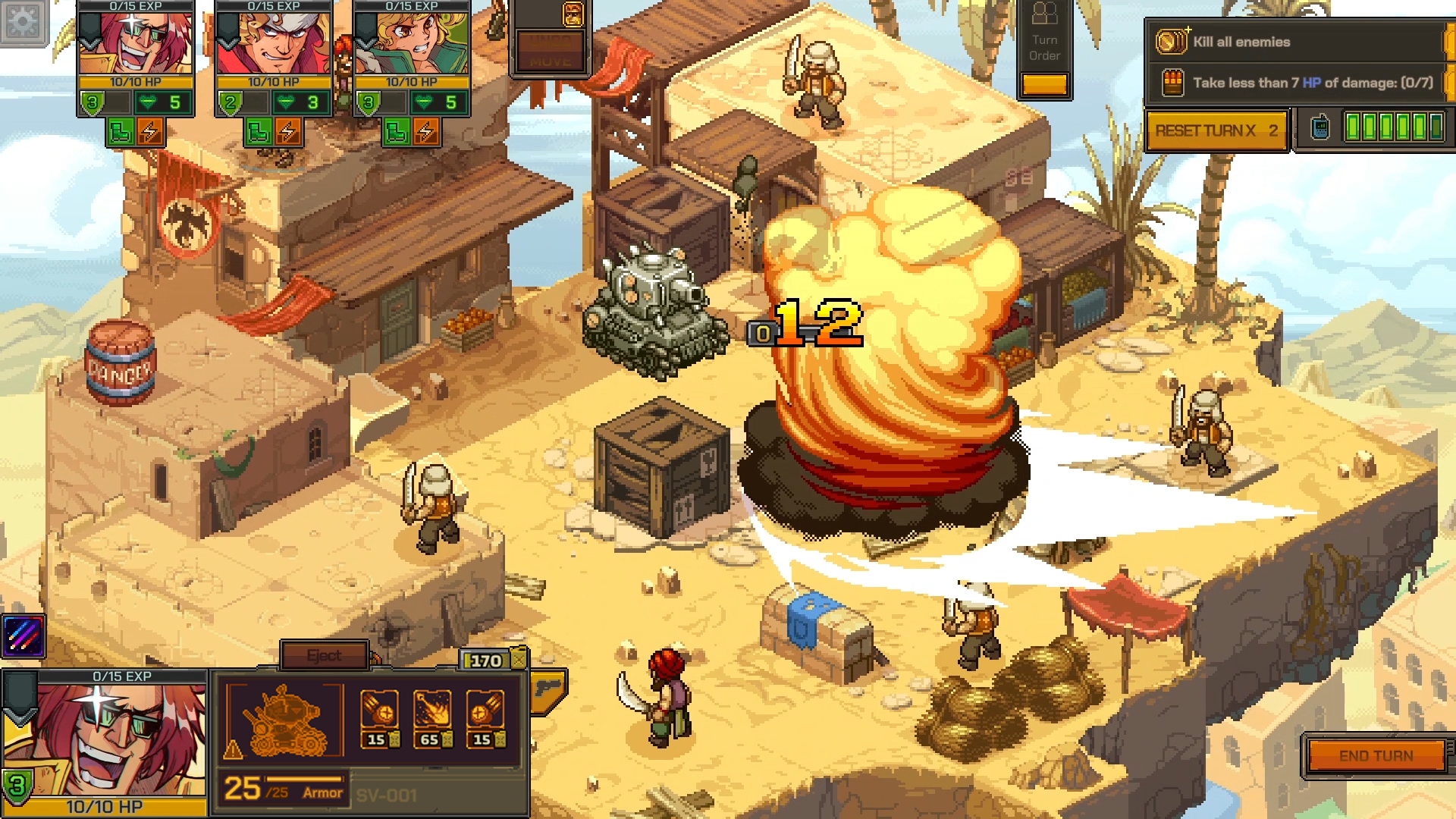 Metal Slug Tactics Review - Saving Content