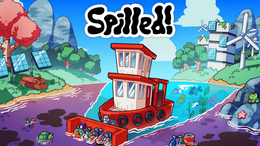 Spilled! Review - Saving Content