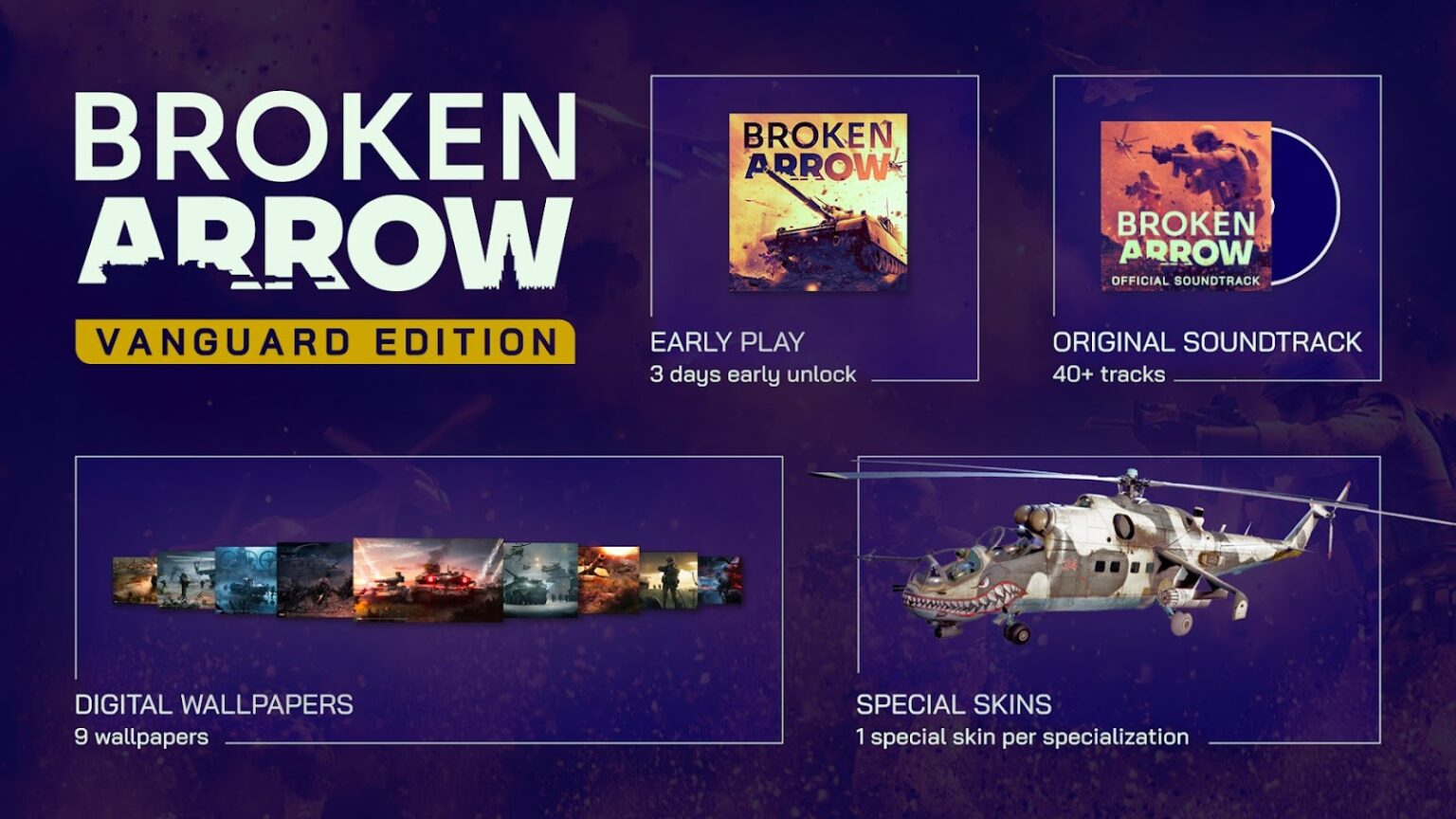 Broken Arrow receives a digital "Vanguard Edition", available to ...