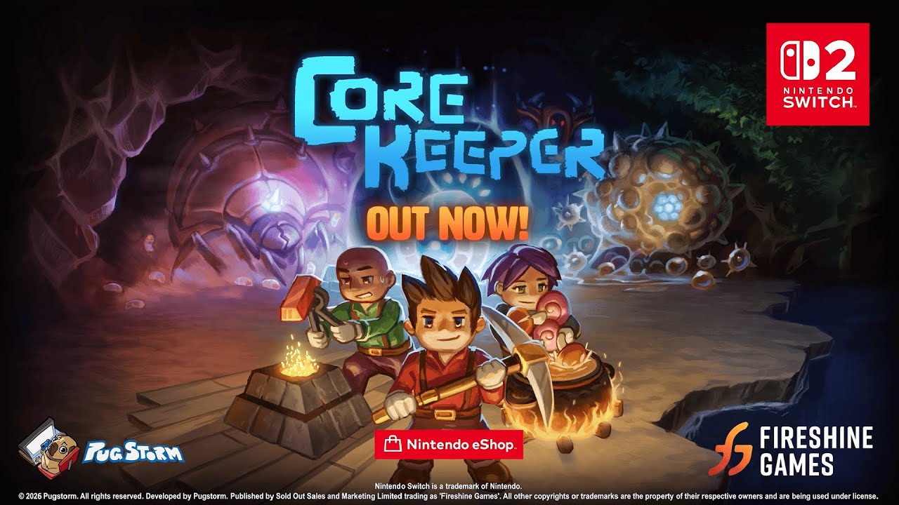 Nintendo Switch 2 Edition of Core Keeper launches today with ...