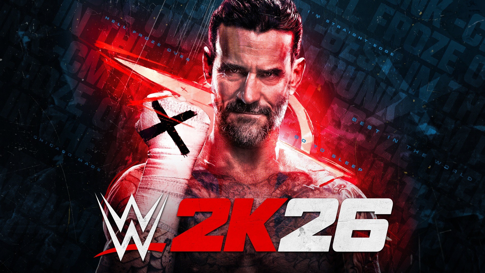 CM Punk is the cover star for WWE 2K26, first gameplay trailer released ...