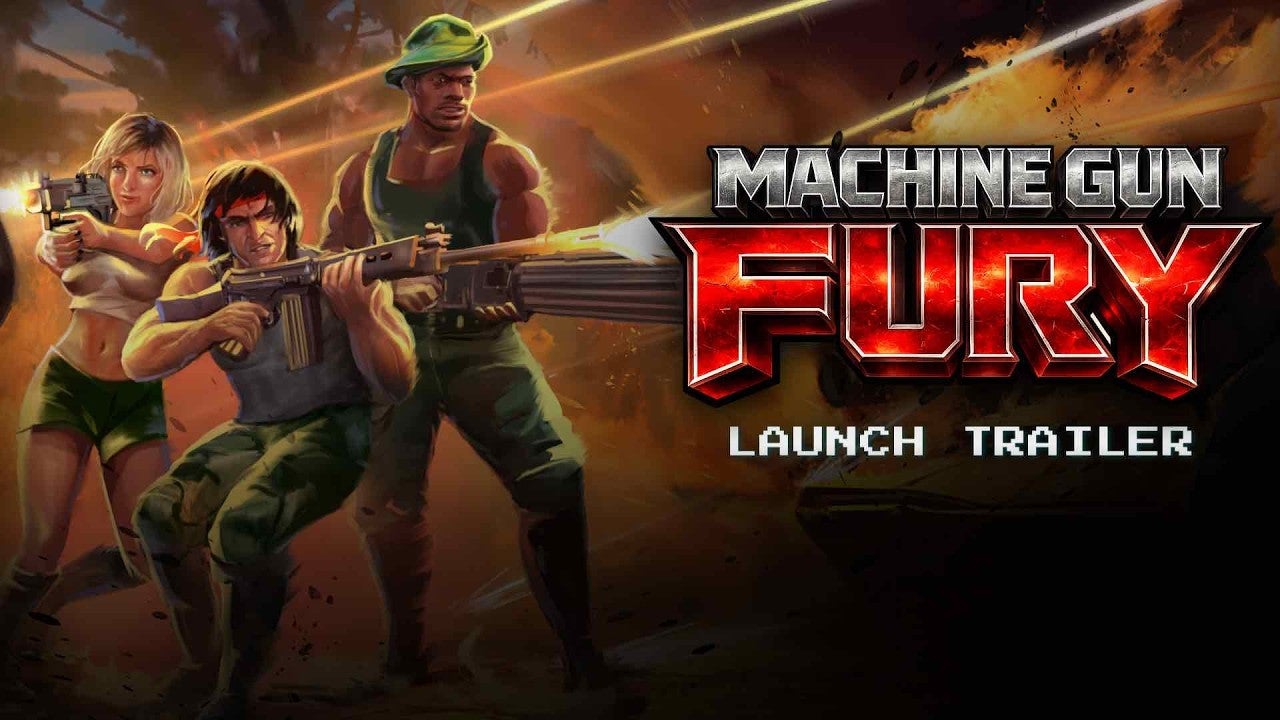 Retro run 'n' gun shooter Machine Gun Fury now available across PC and ...