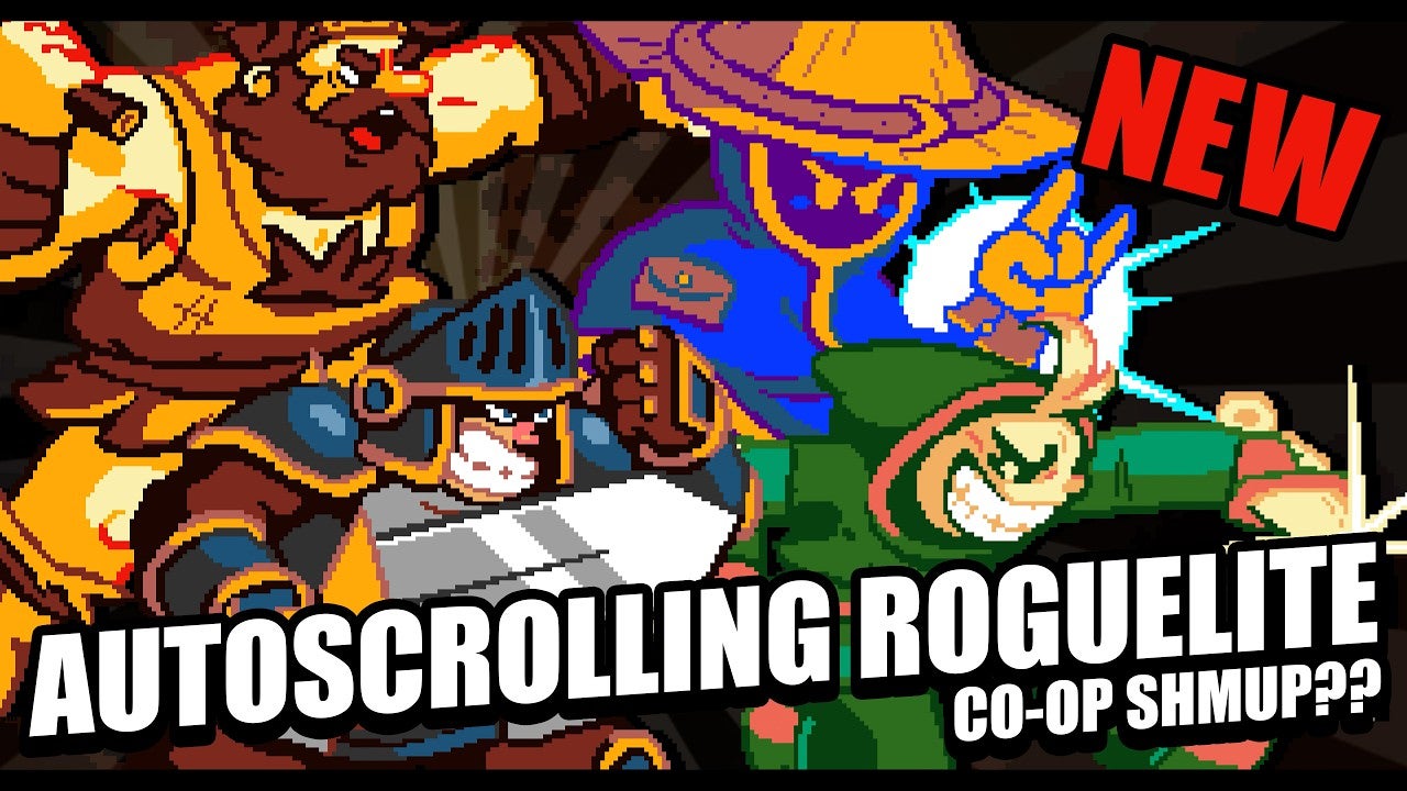 Dark Scrolls, a retro co-op dungeon scroller announced for Steam and ...
